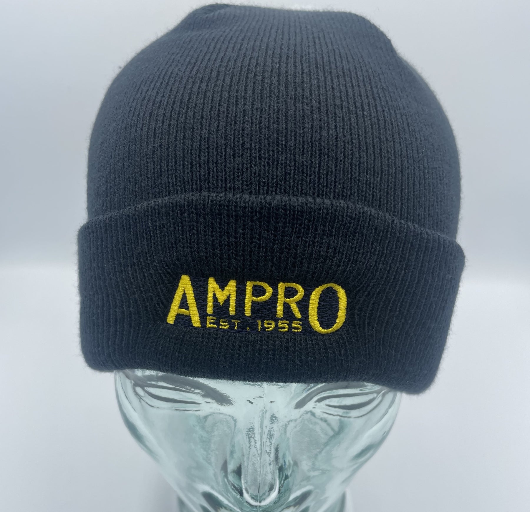 AMPRO x New Era Flag Knit Benny Hat - Charcoal