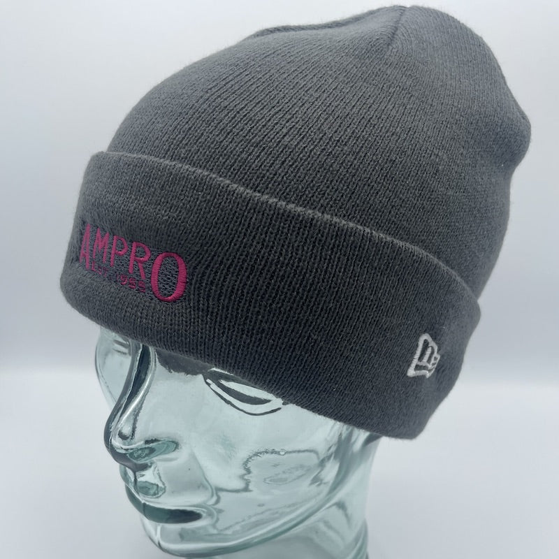 AMPRO x New Era Flag Knit Benny Hat - Charcoal