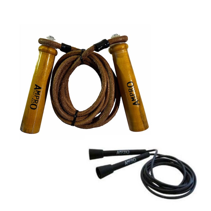 AMPRO Hurricane Traditional Boxing Jump Rope Set