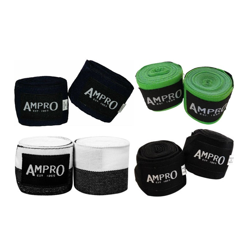 AMPRO The Wrap Pack Four Set of 4 Handwraps