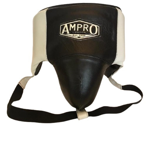 AMPRO Lightweight Groin Protector - Black/White